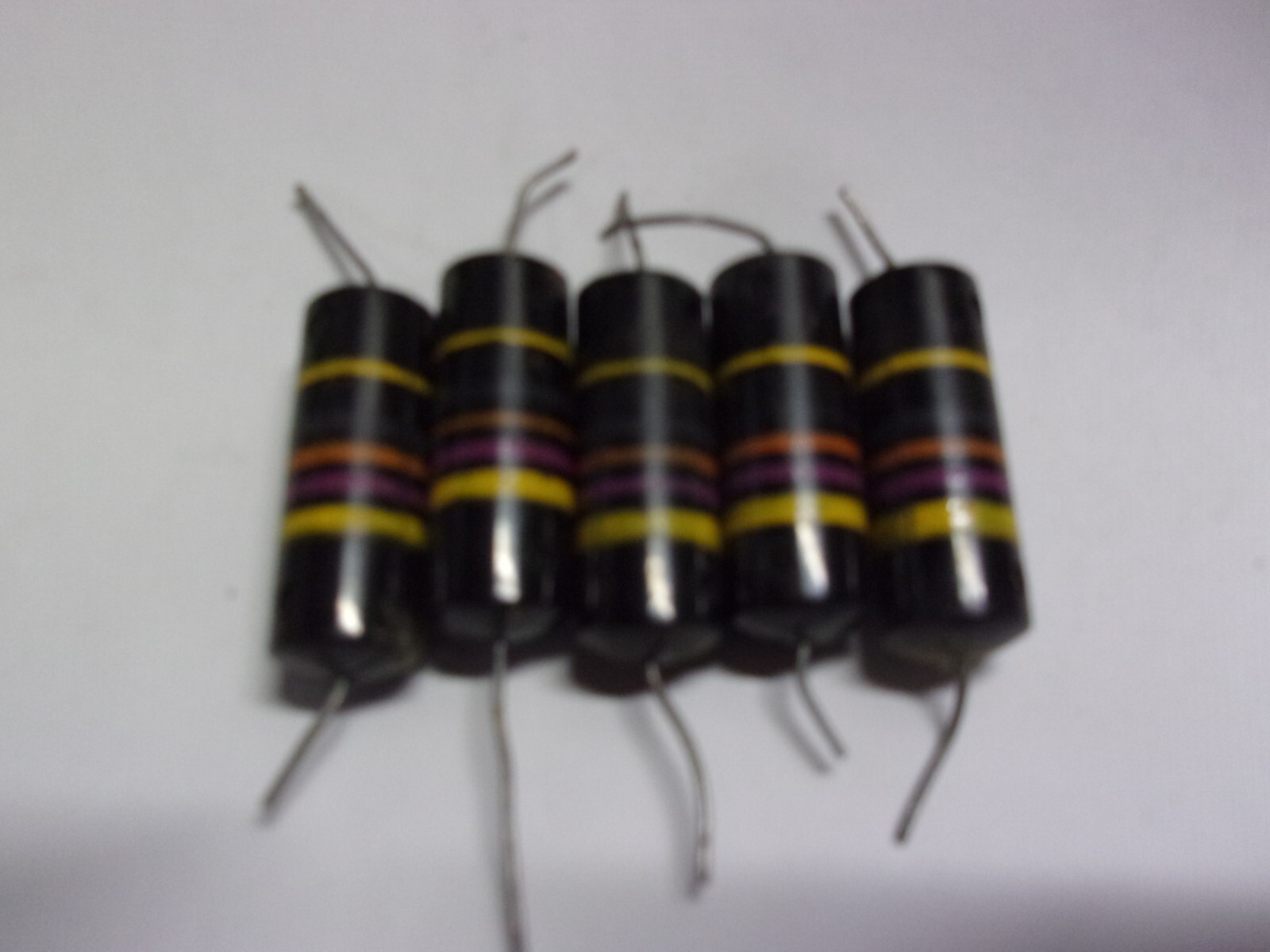 5 VINTAGE SPRAGUE BUMBLE BEE TONE CAPACITORS .047uF@400V MYLAR | eBay