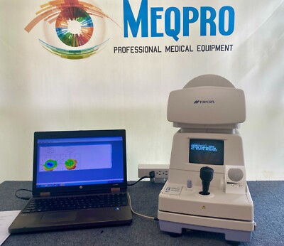 Topcon KR 8000PA Autorefractor keratometer Topography Laptop w Color ...