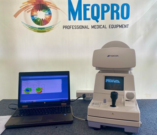 Topcon KR 8000PA Autorefractor keratometer Topography Laptop w Color ...