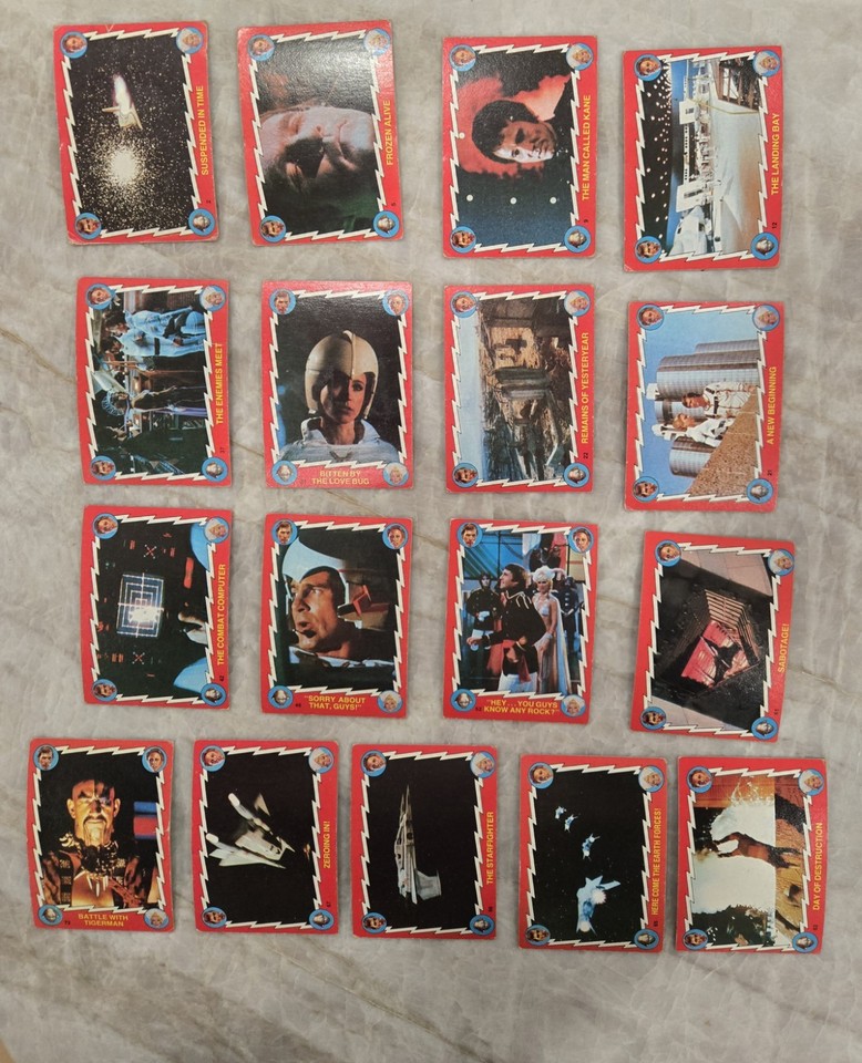 Buck Rogers in the 25th Century Card Lot. 17 Cards. Complete Your ...