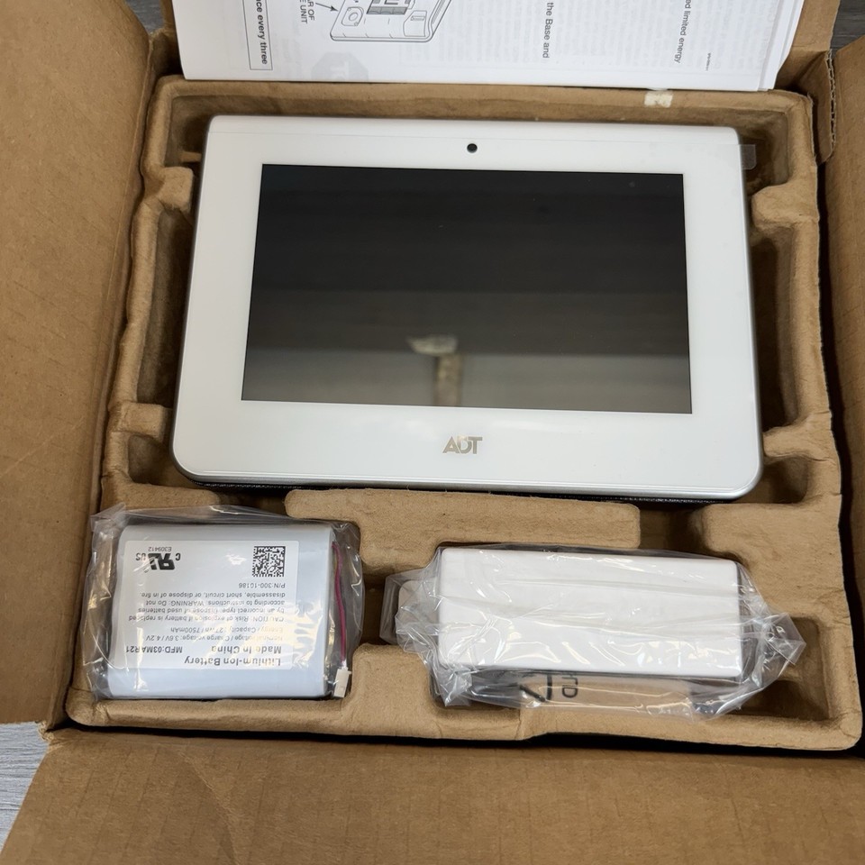 ADT Command 7 All-In-One Smart Home Touchscreen Security Panel ADT7AIO ...