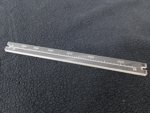 National Radio HRO-60 Dial Scale Bandspread Window "D" VINTAGE ORIGINAL ...