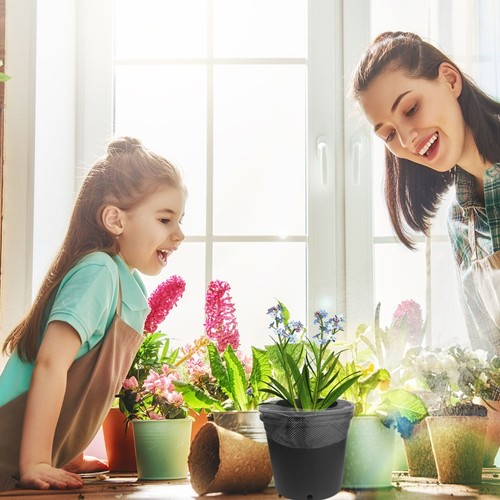 Anti-slip Flower Pot Net Pocket Elastic Bonsai Sleeve Sleeves Mesh ...