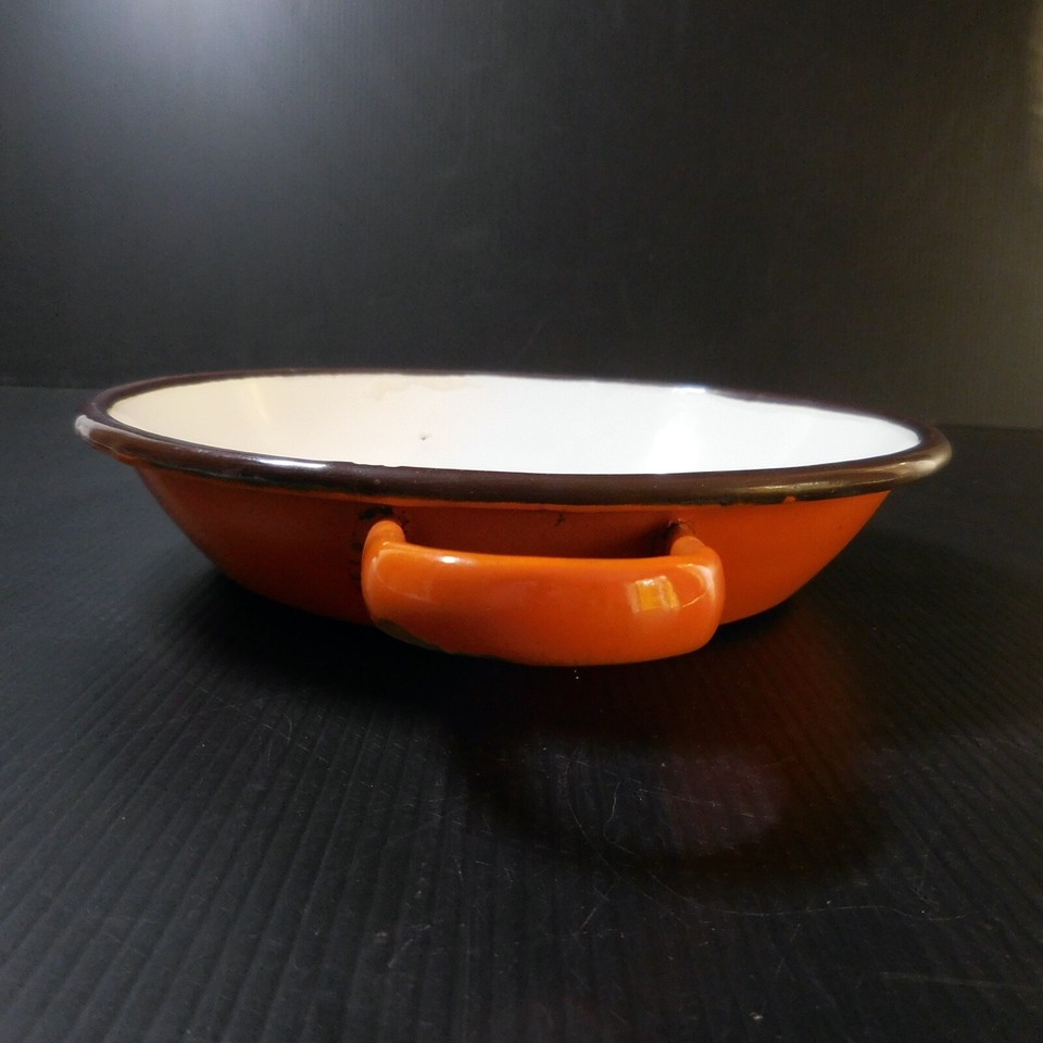 Vintage Art Deco Design Metal Enamel Container Kitchen Table XX France ...