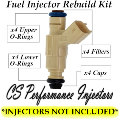 Fuel Injectors Rebuild Repair Kit fits 0280155974 for 00-01 Ford Focus ...
