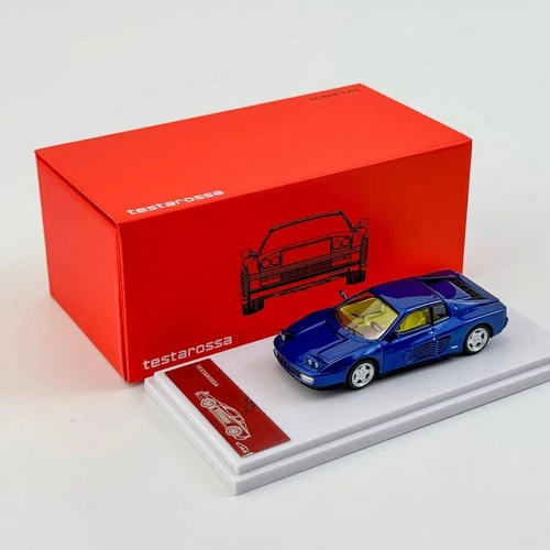 XF Model 1/64 Scale Ferrari Testarossa F110 Blue Diecast Car Model Toy ...