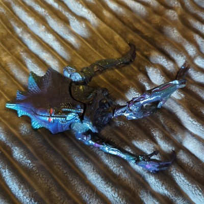 Chrome Ultimate Commander Alien Independence Day ID4 Loose Figure Only ...