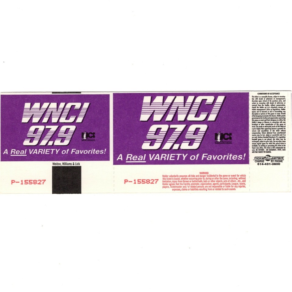 SPIN DOCTORS & SCREAMING TREES Concert Ticket Stub COLUMBUS OHIO 6/7/93 ...