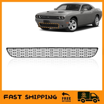 Front Bumper Lower Grille Grill Black For 2015-2022 Dodge Challenger ...