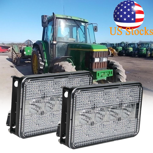 60w LED Hood Lights Forage Harvester For John Deere 6000-7010 Series ...