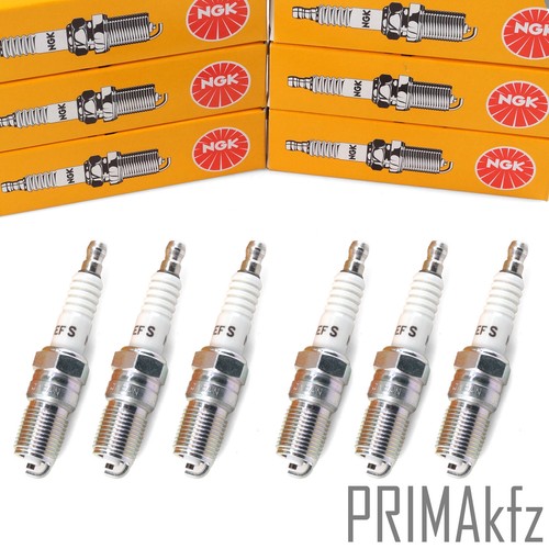 6x NGK Zündkerzen BP6EFS 3812 für Mercedes S124 Peugeot 604 Renault 30 ...