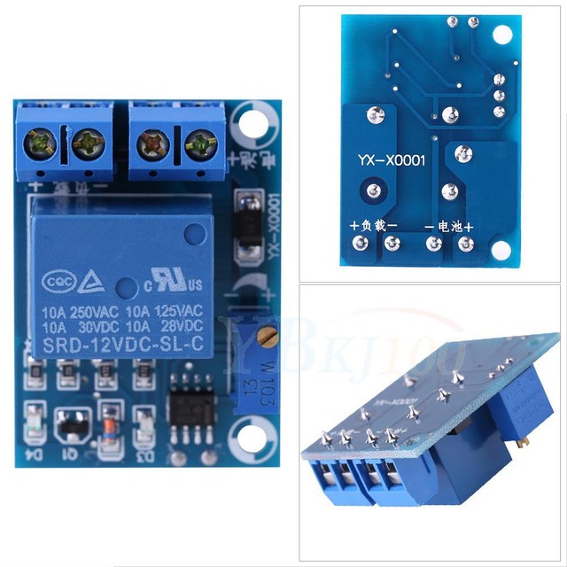 12v Battery Low Voltage Cut off Switch Controler Excessive Protection ...