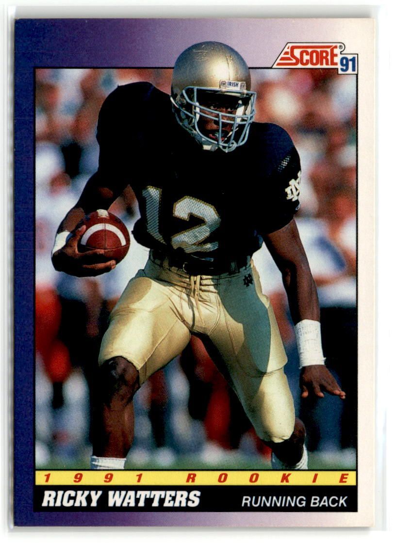 1991 Score - #575 Ricky Watters (RC) for sale online | eBay