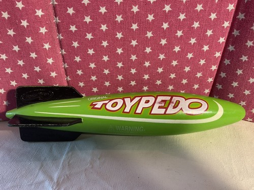 2011 SWIMWAYS TOYPEDO GLIDING UNDERWATER WEIGHTED MULTICOLORED POOL TOY ...