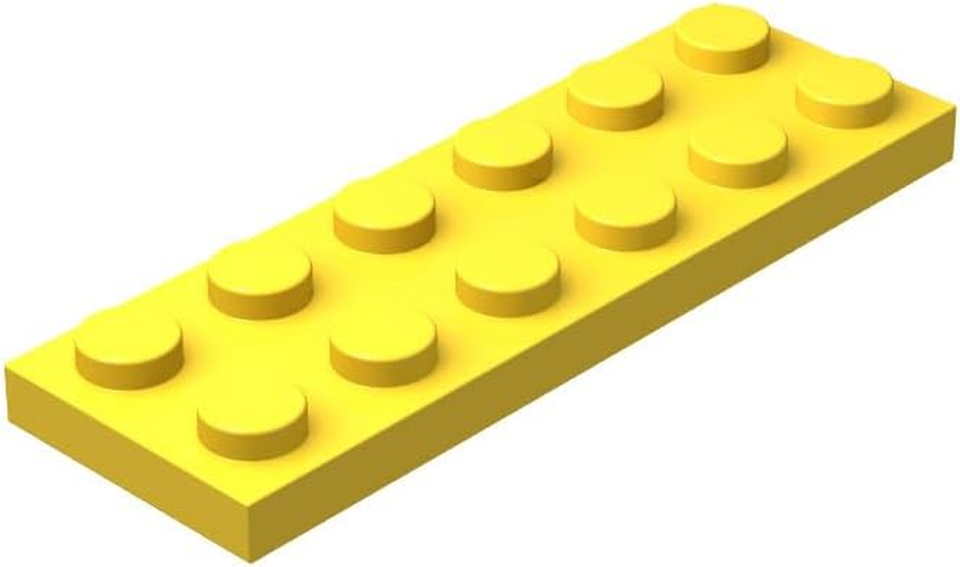 Yellow 2X6 Plates Bulk, 100 Piece Classic Building Plates 2X6 ...
