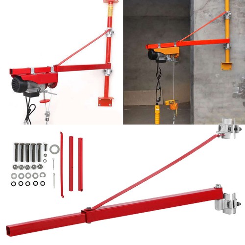 600kg Electric Hoist Support Arm Scaffold Mount Lifting Pole Bracket ...
