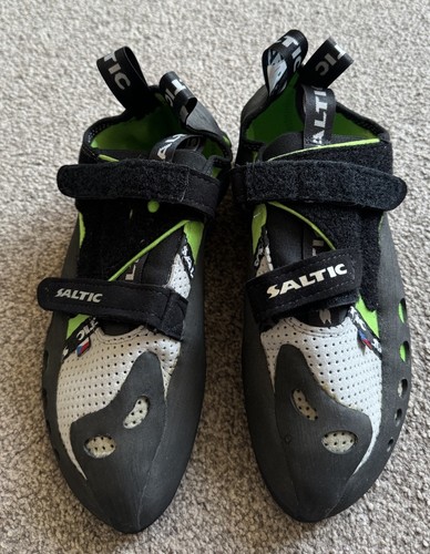 Saltic Bouldering Rock Climbing Shoes Extasy Avax Uk Size 10EU 45 Black ...