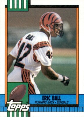 1990 Topps Eric Ball Cincinnati Bengals #266 Football Card | eBay