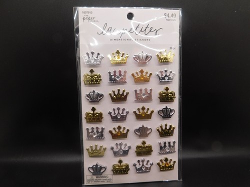 The paper studio la petites Dimensional stickers 28pc | eBay