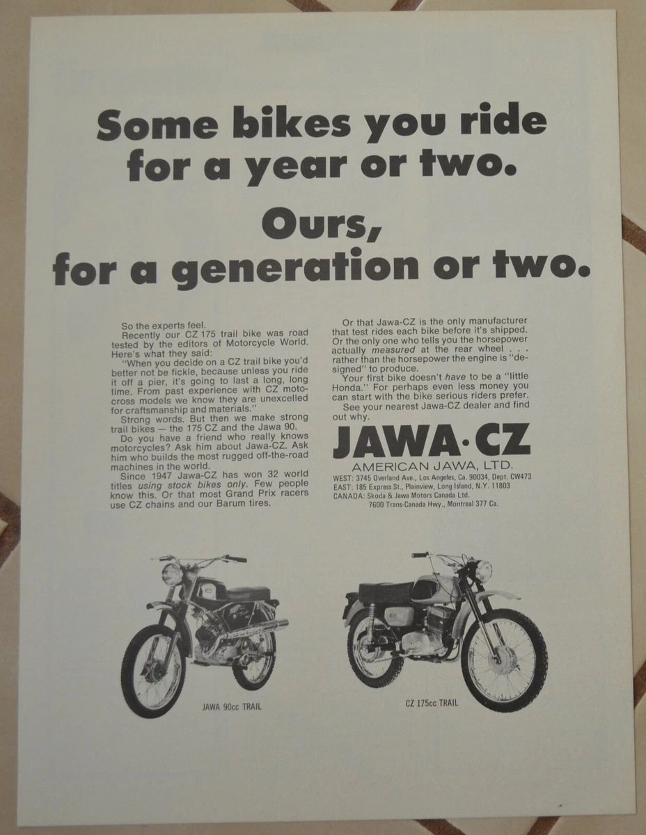 1968 Jawa Model