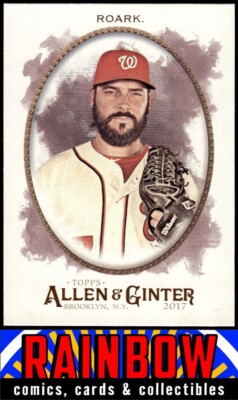 2017 Topps Allen & Ginter #43 Tanner Roark | eBay