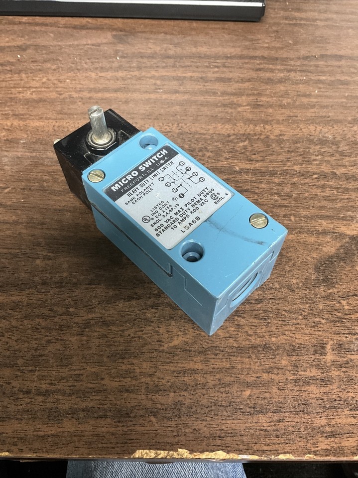 Micro Switch Heavy Duty Limit Switch 600 VAC 10A | LSA6B | | eBay
