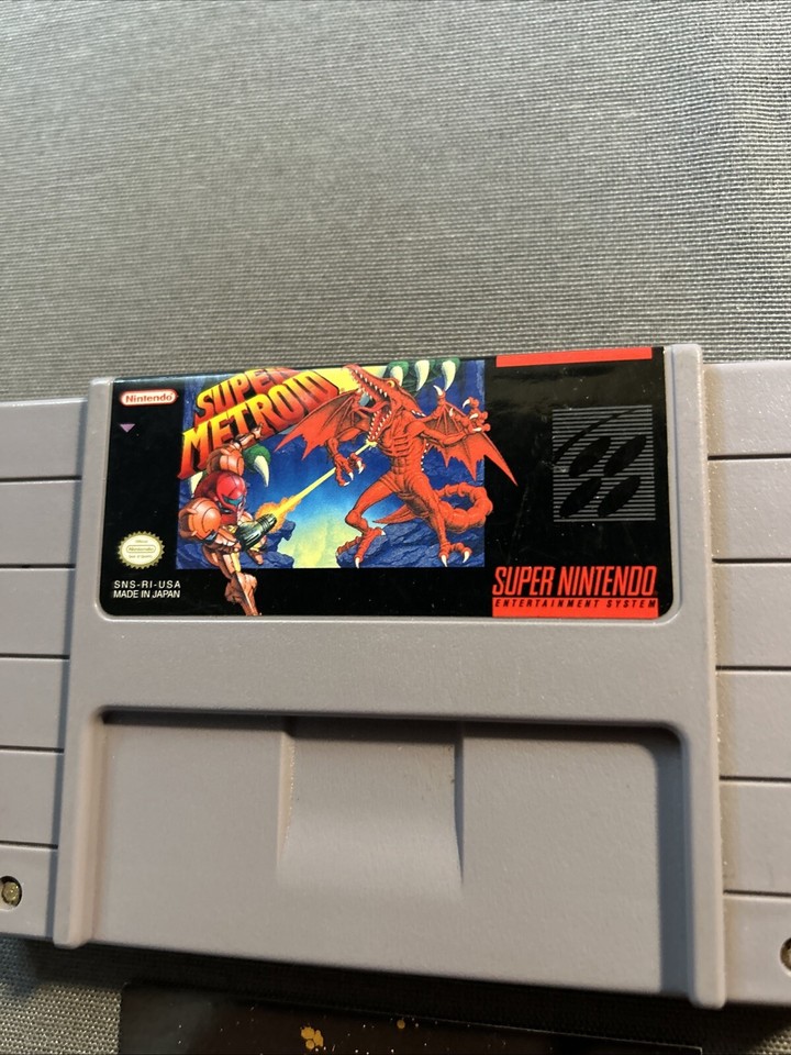 Super Metroid (Super Nintendo Entertainment System, 1994)- Authentic | eBay