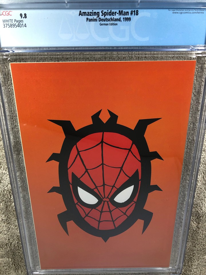 Amazing SPIDER MAN 18 CGC 9.8 Sandman 1999 German Ed Steve Ditko art | eBay