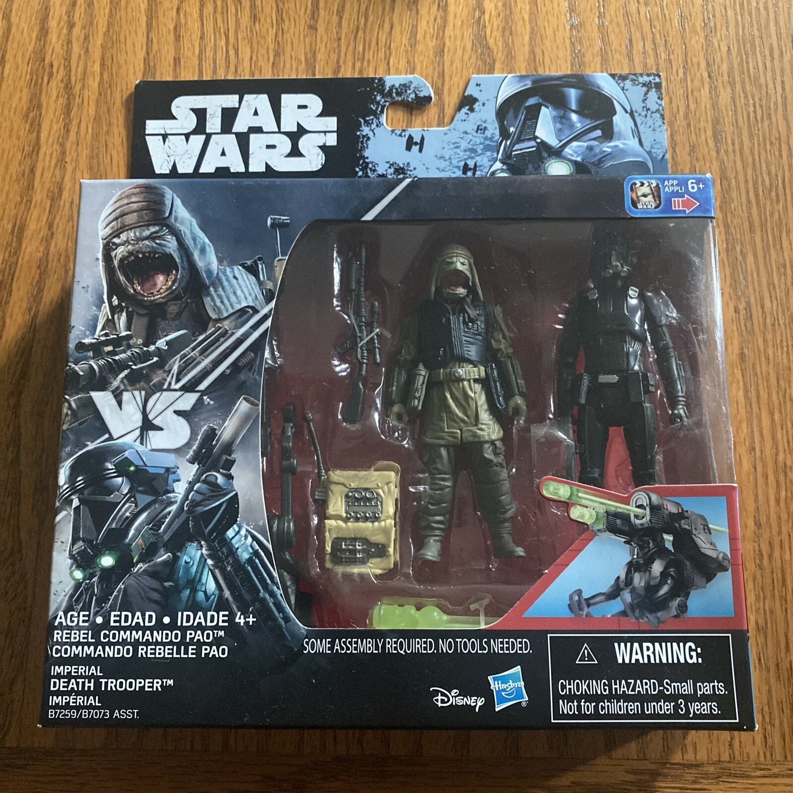 Rogue One A Star Wars Story 2-Pack Rebel Commando Pao & Imperial Death ...