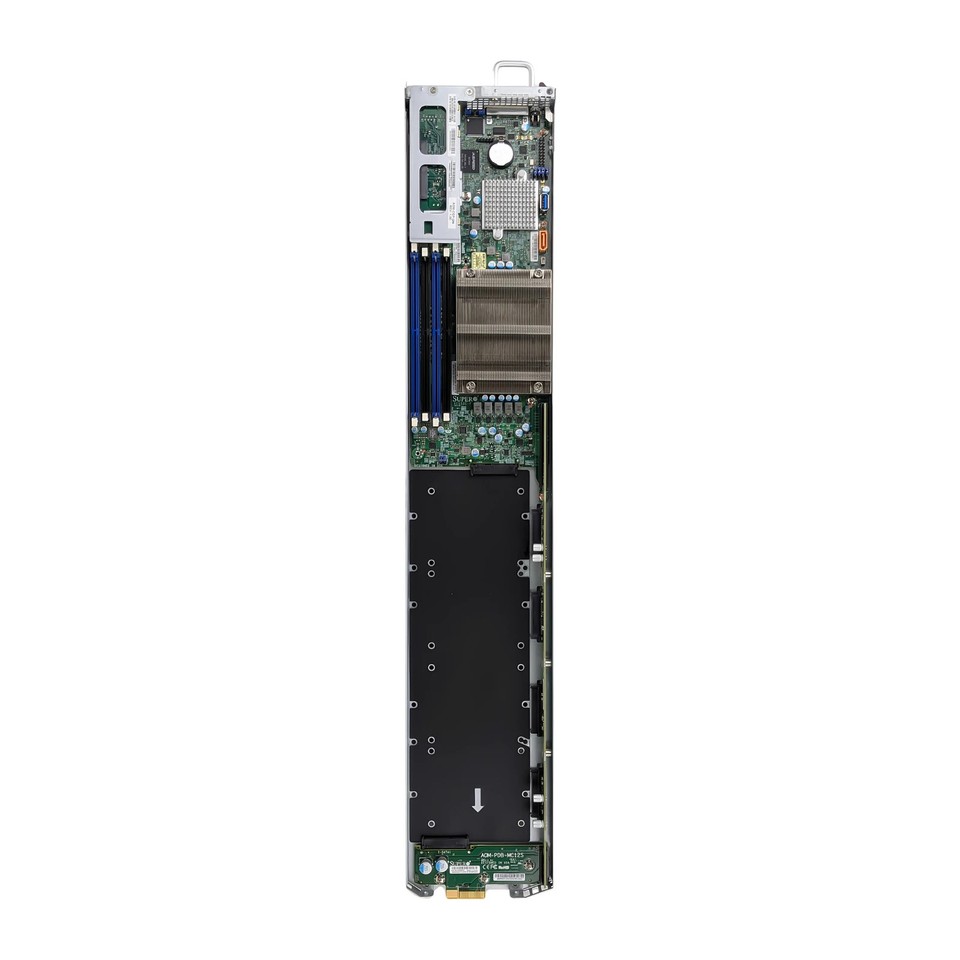 Supermicro MicroCloud 5039MS-H12TRF 3U Server 12x X11SSE-F Nodes Xeon ...
