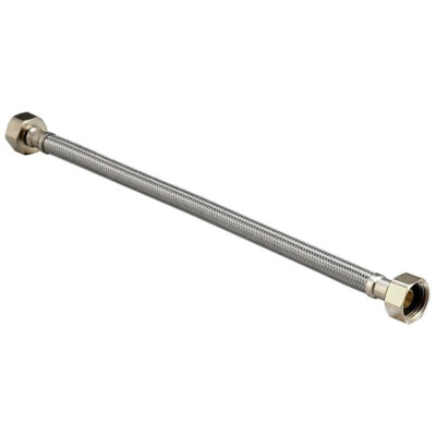 300mm x1/2" Toilet Tap Faucet Water Connector Stainless Steel Braided ...