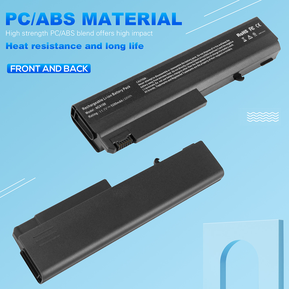 NC6100 Laptop Battery for HP Compaq 6510b 6515b 6710b 6710s 6715s 6715b ...