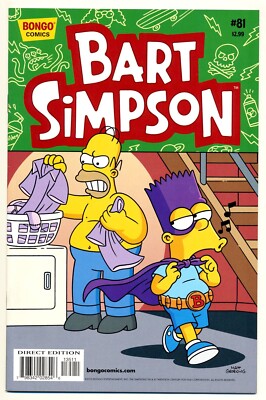 SIMPSONS COMICS PRESENTS BART SIMPSON #81 F/VF, Bongo 2013 Stock Image ...