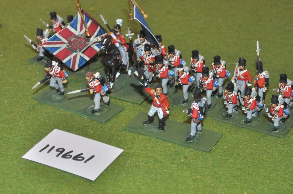 28mm napoleonic / british - KGL 1st battalion 28 figs - (119661) | eBay
