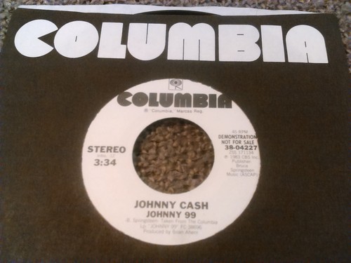 JOHNNY CASH - JOHNNY 99 ' PROMO / DEMO ' 7" 45 RPM N. MINT!!! U.S ...