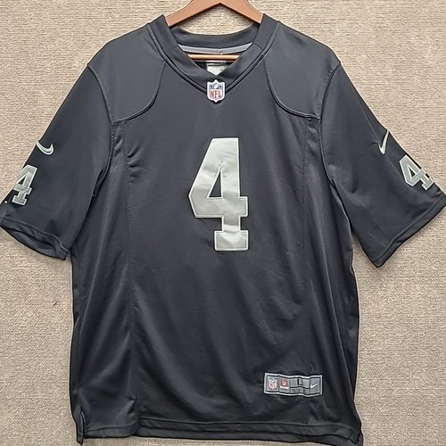 Derek Carr Las Vegas Raiders On Field Jersey Nike Mens Size Large NWT ...