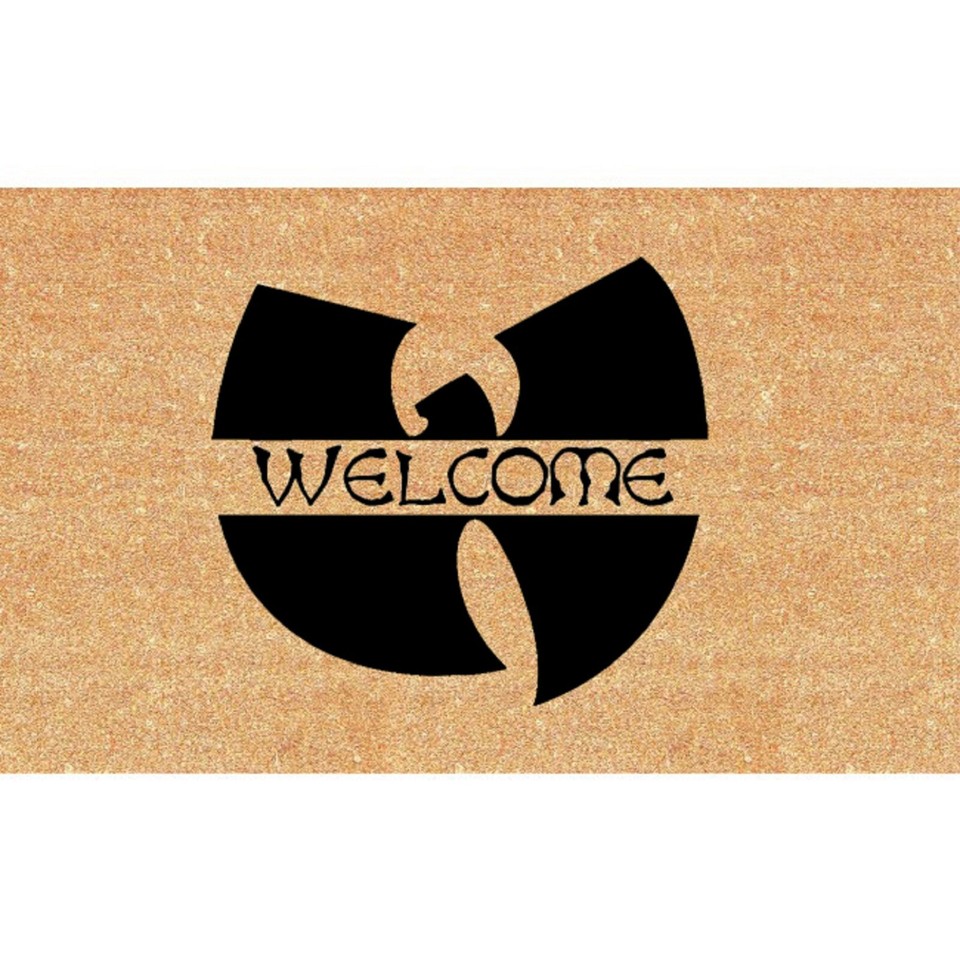 Wu Tang Watch Ya Step Kid Doormat, Wu Tang Clan Door mat, Welcome ...