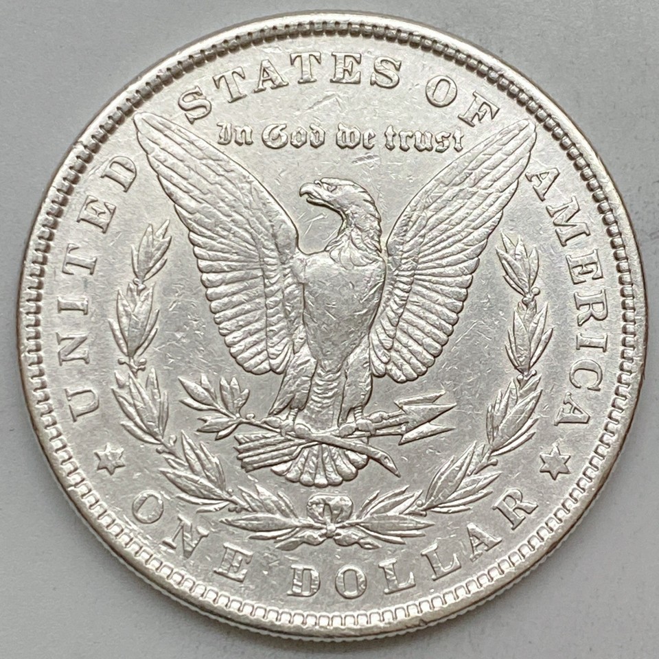 1884 $1 Morgan Silver Dollar U.S. Authentic Coin 90% Silver *D748 | eBay