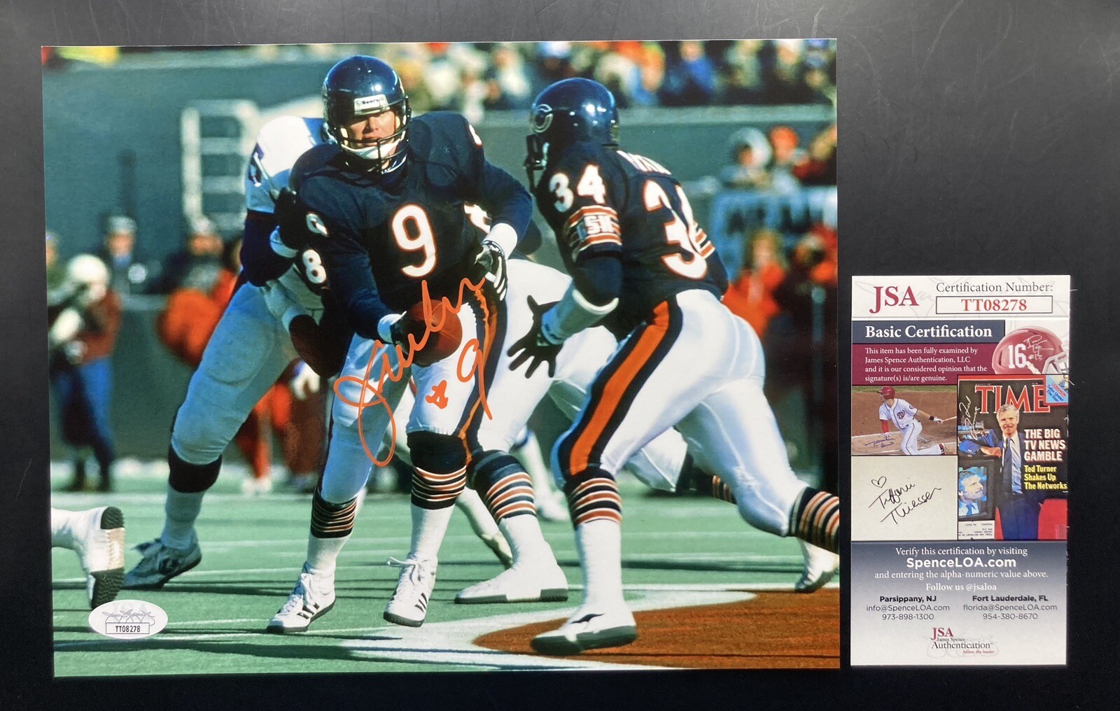 Walter Payton Autographed Memorabilia | Signed Photo, Jersey ...
