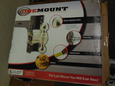 ONE-MOUNT ADJUSTABLE BALLMOUNT 10001 DUAL BALL | eBay