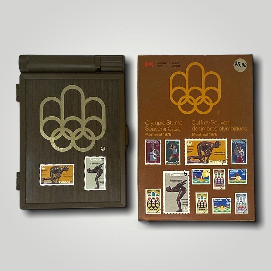 Montreal 1976 Olympic Stamp Souvenir Case Canada Post | eBay