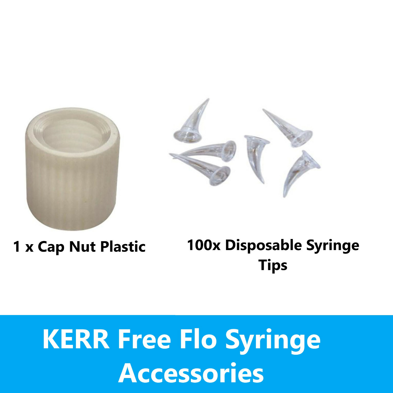 Impression Syringe Tips for Free-Flo Syringes 100 tips + 1 Hub | eBay