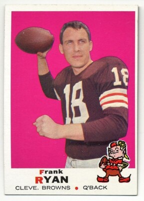 1969 TOPPS CLEVELAND BROWNS FRANK RYAN #140 EX MT | eBay