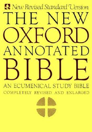 The New Oxford Annotated Bible, New Revised Standard Version - VERY ...