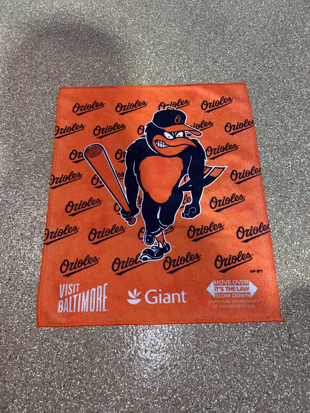 Baltimore Orioles 2023 ALDS Baseball Playoff Rally Towel 10/7/23 SGA ...