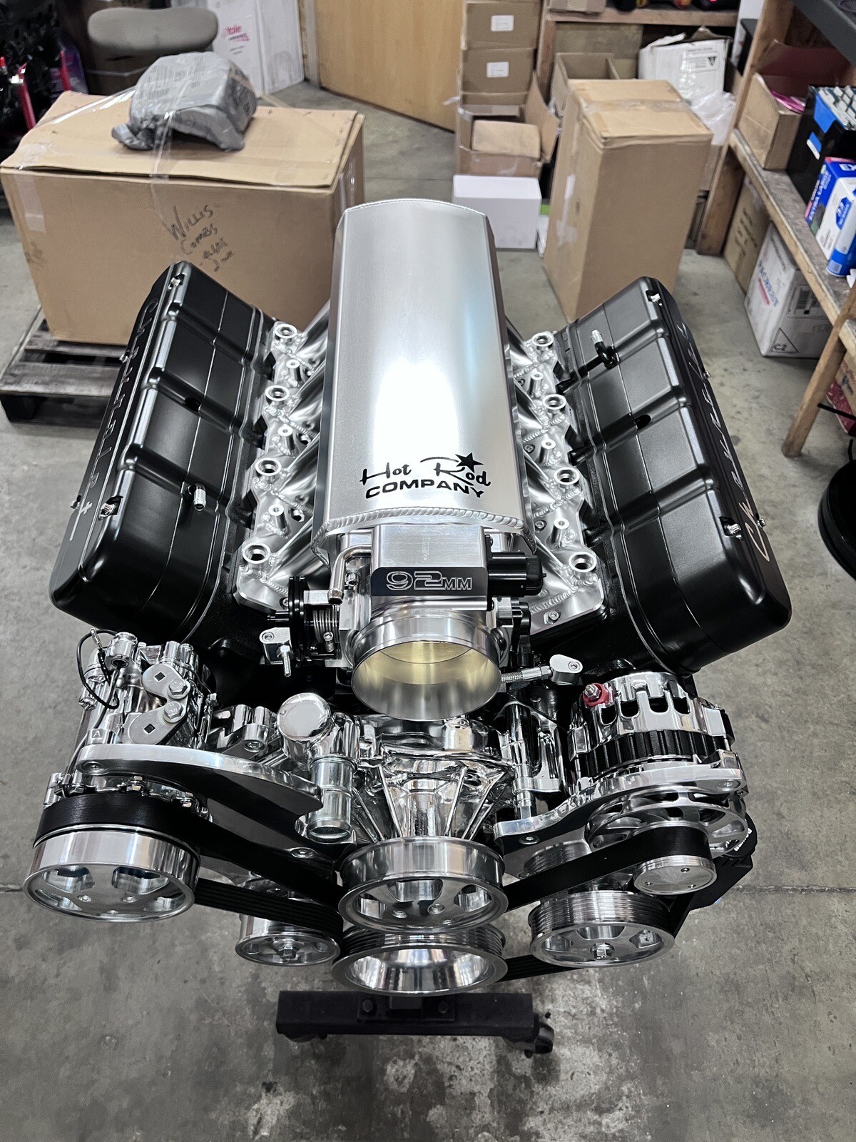 6.2 LS CHEVY 6.2L 510-625hp COMPLETE CRATE ENGINE PRO-BUILT LQ LS2 LS6 ...