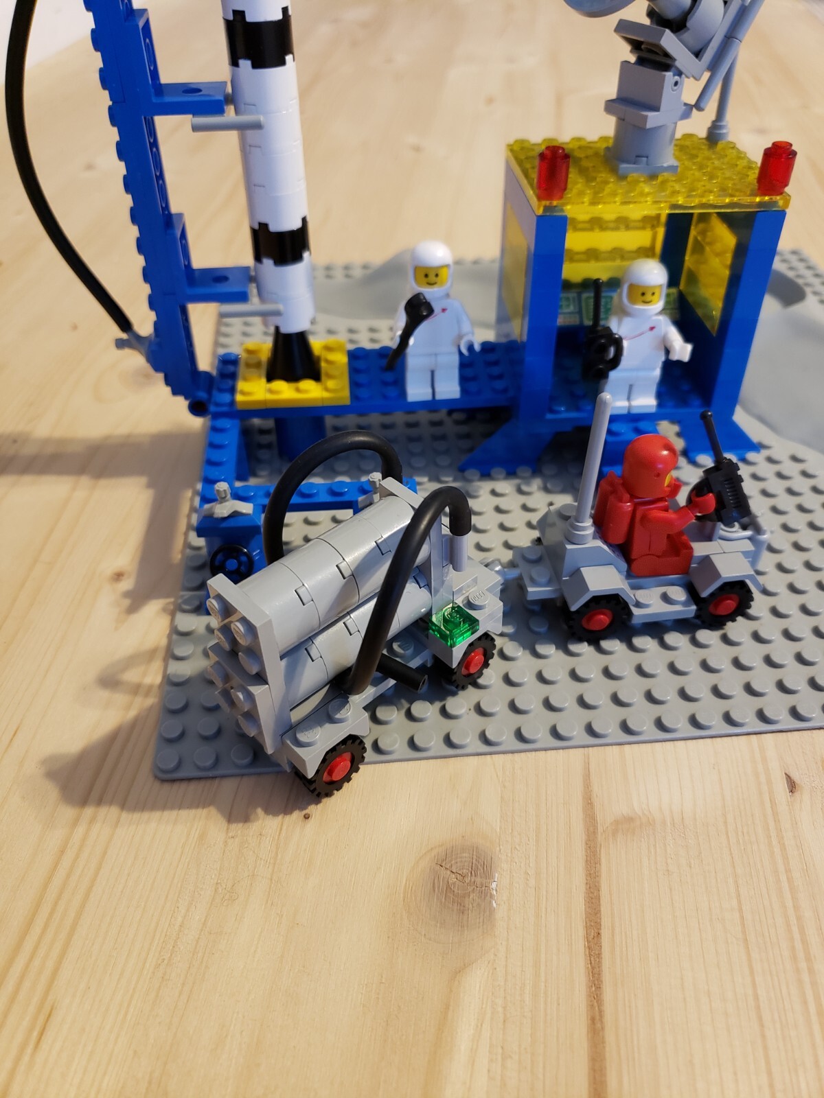 Lego 483 Space System Alpha-1 Rocket Base 100% Complete w/ Manual 1978 ...