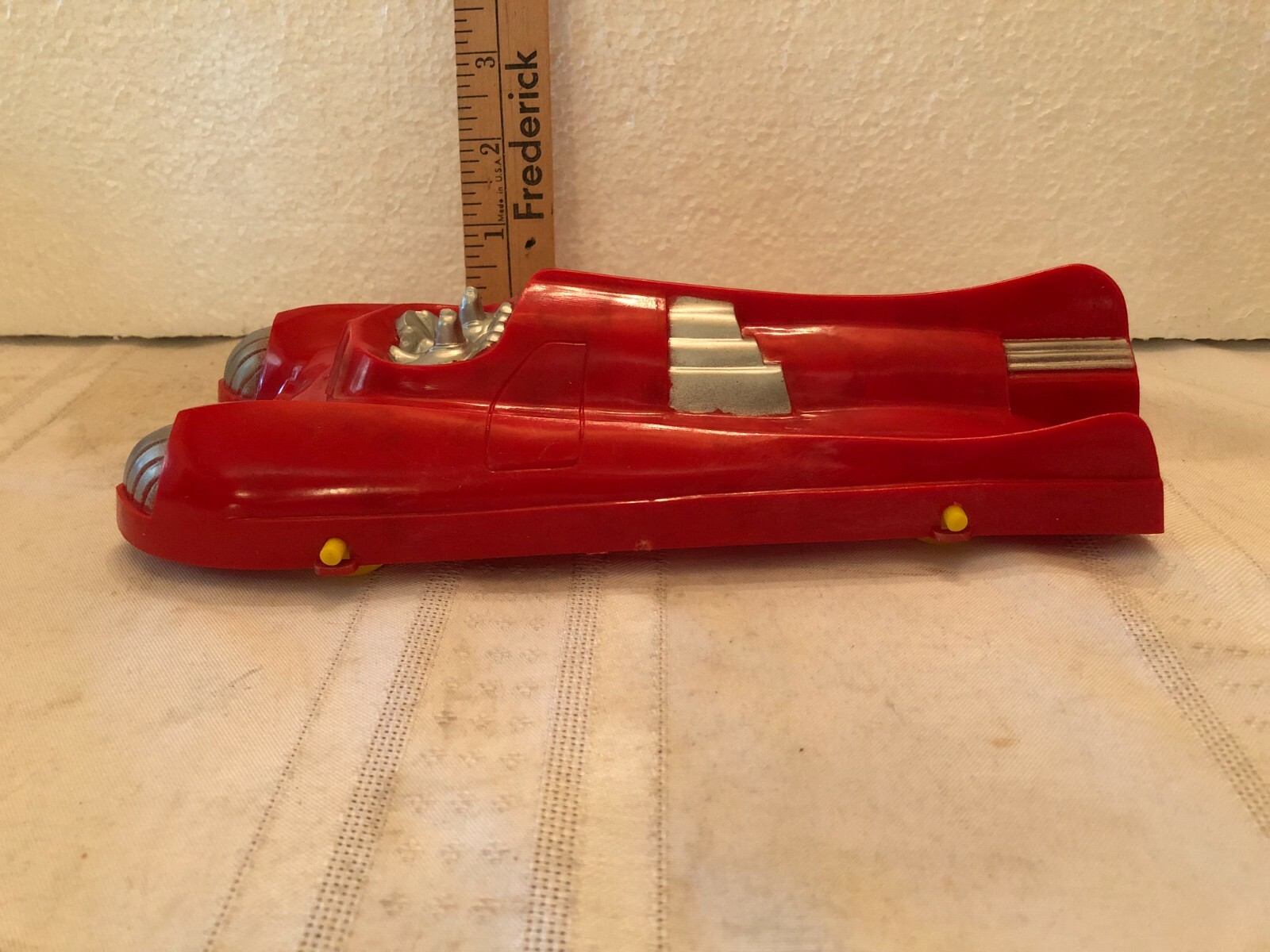 RARE PLASTICRAFT RED SPACE CAR | eBay