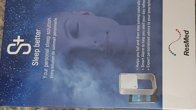 S+ SLEEP BETTER Plus Personal Sleep Solution by ResMed Bluetooth NEW | eBay