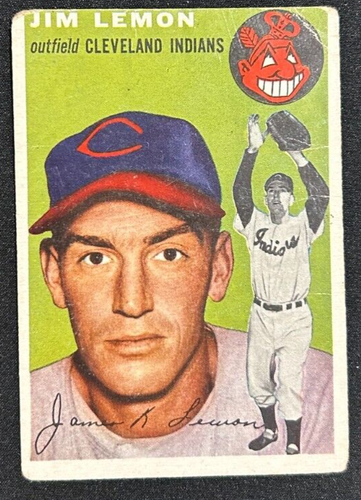 1954 Topps Baseball Card Jim Lemon #103 BV $30 SL | eBay